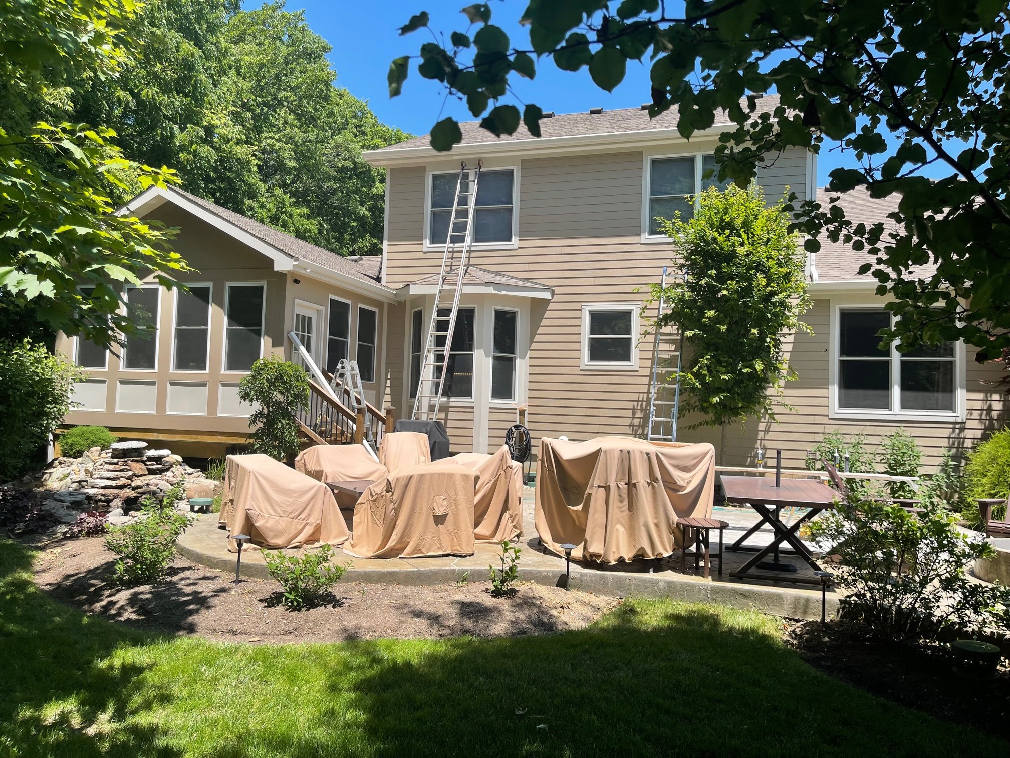 Before-and-After: James Hardie Siding in Khaki Brown - EMA Construction
